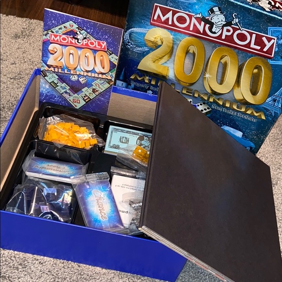 Hasbro | Games | Collectors Edition Monopoly 200 Millennium | Poshmark
